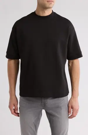 DENIM AND FLOWER Oversize Heavyweight Cotton Blend T-shirt