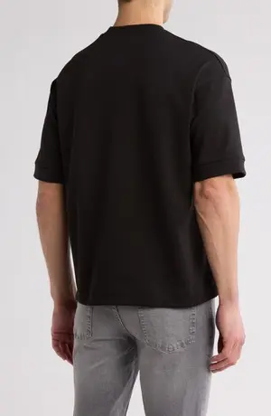 DENIM AND FLOWER Oversize Heavyweight Cotton Blend T-shirt