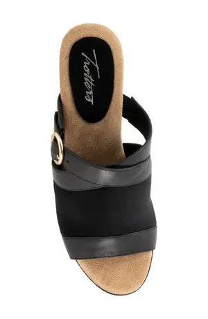 Trotters Mitzi Slide Sandal - Black