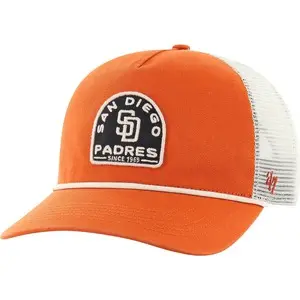 '47 San Diego Padres Cypress Trucker Hitch Adjustable Hat - Orange