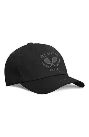 BLVCK PARIS Tennis Cap - Black