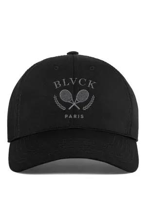 BLVCK PARIS Tennis Cap - Black