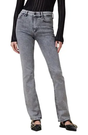 Women's Grey Bootcut Jeans