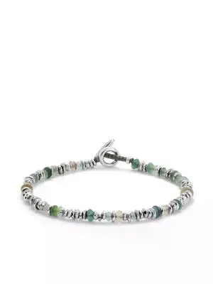 MAOR Pilla Bracelet With Roman Glass - Silver