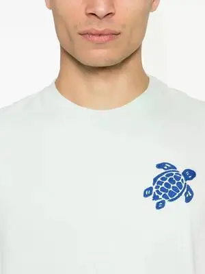 Vilebrequin Logo-embroidered T-shirt - Green