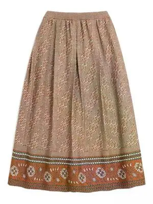 Valentino Garavani Midi Jacquard Skirt