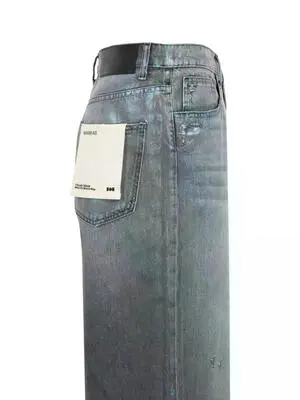 NAHMIAS Oil Spill Jeans - Grey