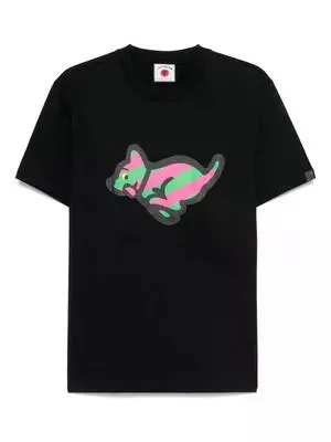 ICECREAM Running Puppy T-shirt - Black