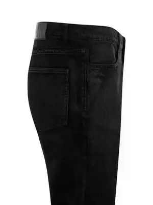 MIDNIGHT RODEO Waxed Bootcut Trousers