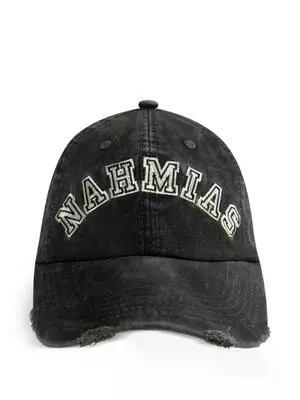 NAHMIAS Embroidered Logo Cap - Black