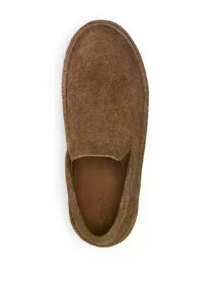 Marsèll Cassapelle Wool Round-toe Loafers - Brown