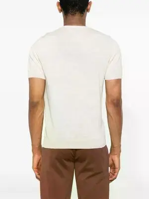 Tagliatore Knitted T-shirt - Neutrals