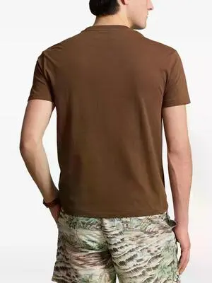 Polo Ralph Lauren Crew-neck Cotton T-shirt - Brown