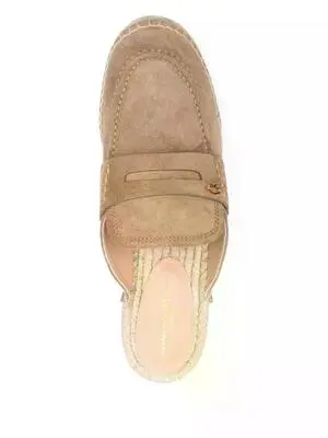 GIANVITO ROSSI Maxilla Espadrille Mules - Neutrals
