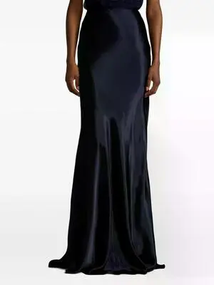 Ralph Lauren Satin-finish Long Skirt