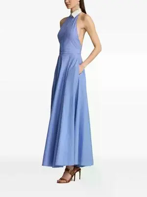 Ralph Lauren Cotton Maxi Dress - Blue