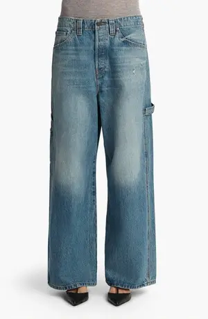 KHAITE Khaite Sowen Wide Leg Carpenter Jeans