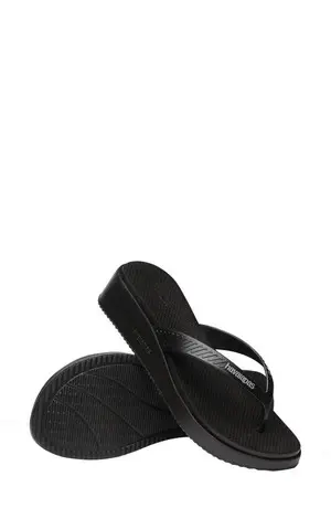 Havaianas High Platform Flip-flop - Black