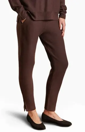 OYUN Luxe Slim Pants In Cashwool Acai