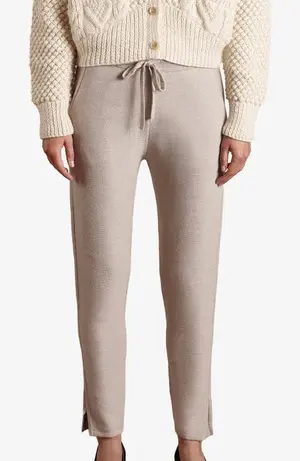 OYUN Luxe Slim Cashwool Pants - Oyster
