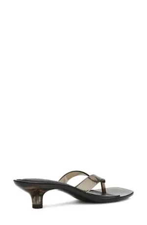 Steve Madden Tracie Kitten Heel Flip Flop - Smoke