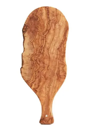 VERVE CULTURE Olivewood Charcuterie Board With Paddle Handle - None
