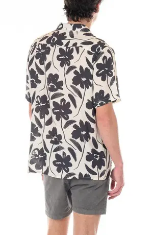 ORIGINAL PAPERBACKS Rio Floral Rayon Camp Shirt