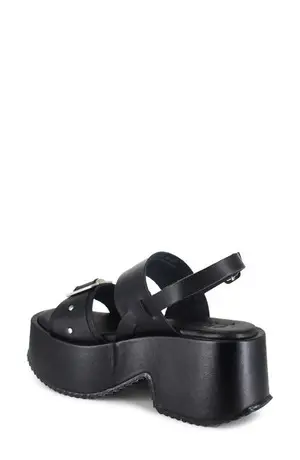 ZIGI Belixy Platform Sandal - Black