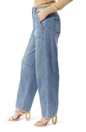 DO BY DEE OCLEPPO Angelica Tapered Utility Jeans - Nimbus Wash