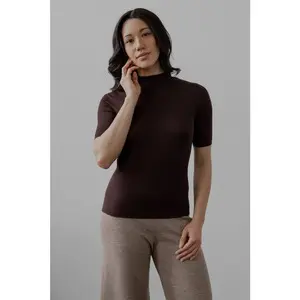 SSKEIN Mock Neck Pullover