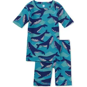 TEA COLLECTION In Your Dreams Pajama Set 2.0 Humpback Whales