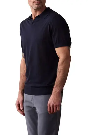 THE NORMAL BRAND Johnny Collar Polo Sweater
