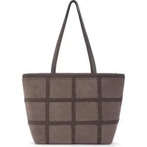 THE SAK Metro Tote Bag - Mushroom Suede Patch