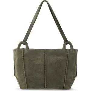 THE SAK Los Feliz Satchel - Moss Suede