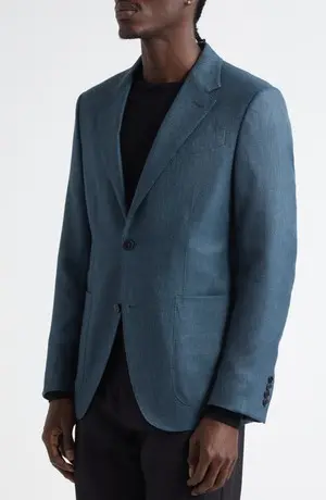 Zegna Textured Cashmere Sport Coat