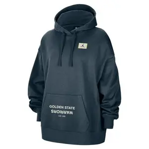 JORDAN BRAND Golden State Warriors Courtside Statement Edition Oversize Pullover Hoodie
