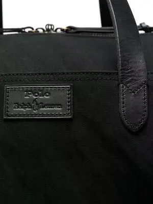 Polo Ralph Lauren Medium Canvas Duffle Bag - Black