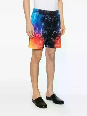 Casablanca Monogram Shorts - Blue
