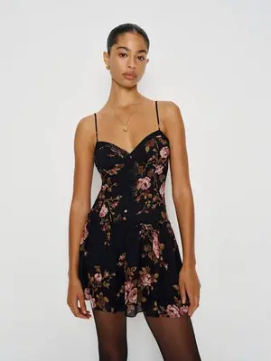 REFORMATION Citrus Mini Dress