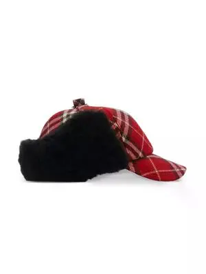 Burberry Check Pattern Trapper Hat