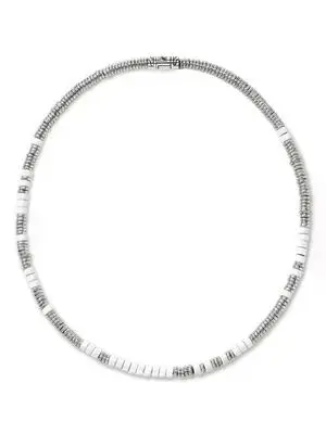 John Hardy Heishi Necklace - Silver