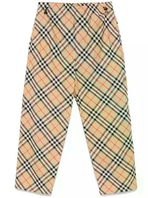 Burberry Vintage Check Trousers - Neutrals