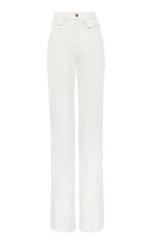 Chloé Rigid Organic Denim Flare Jeans