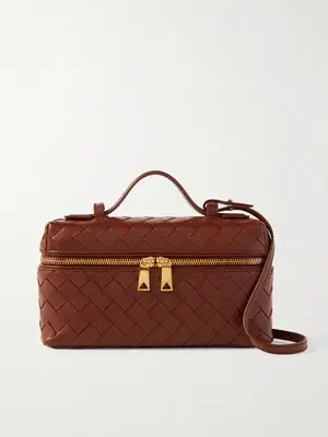 Bottega Veneta Bang Bang Vanity Intrecciato Leather Tote