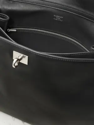 Balenciaga Rodeo Medium Leather Shoulder Bag
