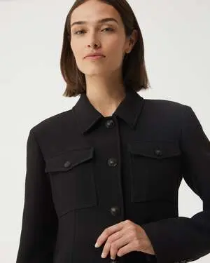Veronica De Piante Alma Viscose Crepe Jacket