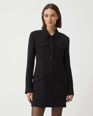 Veronica De Piante Alma Viscose Crepe Jacket