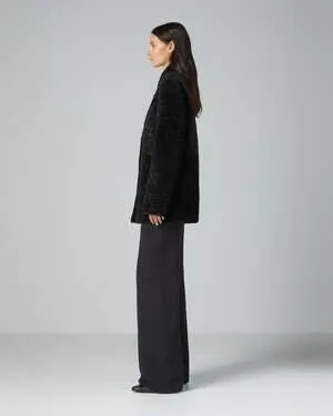 Veronica De Piante Amaia Shearling Jacket - Black