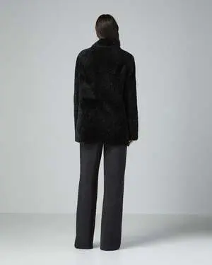 Veronica De Piante Amaia Shearling Jacket - Black