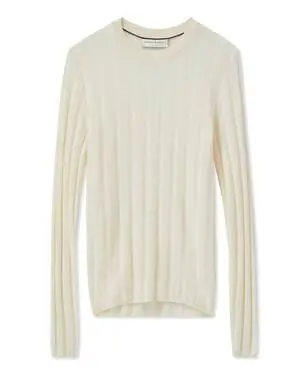 Veronica De Piante Maya Cashmere Sweater - Neutral